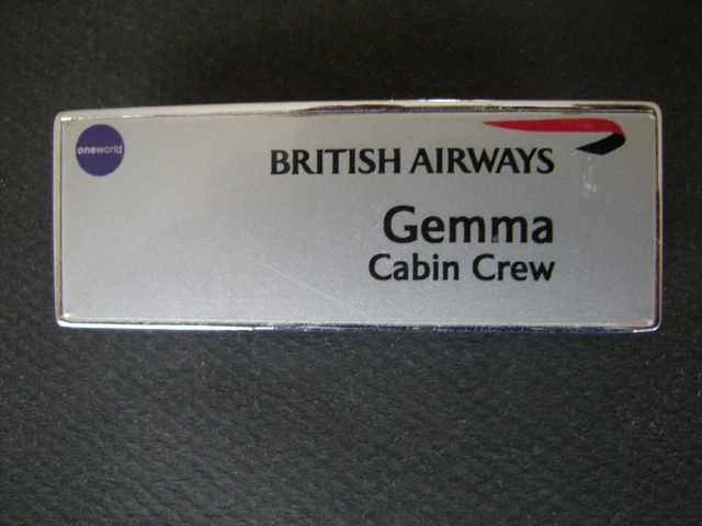 BRITISH AIRWAYS BADGE BA £22.43 - PicClick UK