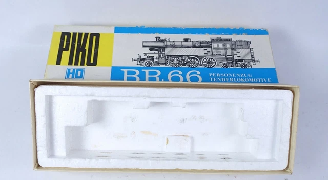 PIKO 5/6301 LEERKARTON Dampflok BR 66 002 DB Leerverpackung OVP empty ...