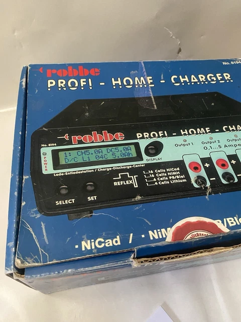 ROBBE 8194 PROFI Home Battery Charger £45.00 - PicClick UK