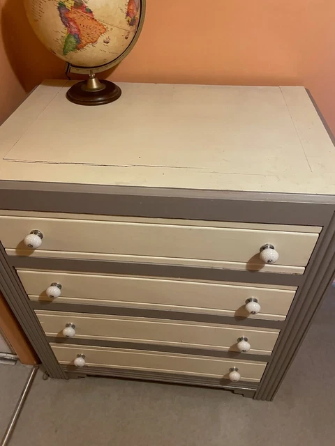 MEUBLE COMMODE EN chene massif EUR 50,00 - PicClick FR