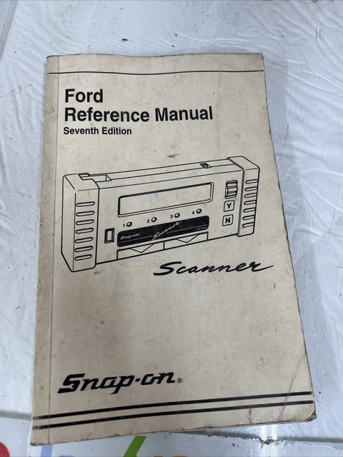 SNAP-ON 7TH ED. Ford Reference Manual Scanner $20.73 - PicClick CA
