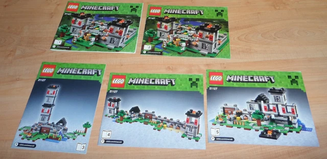 LEGO MINECRAFT 21127 The Fortress instructions en très bon état lot 10 ...