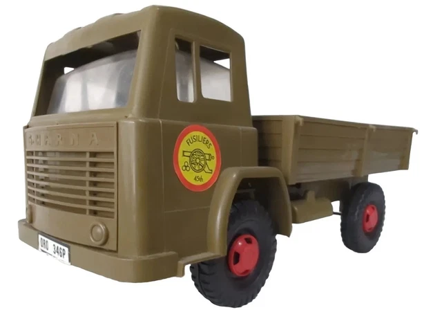 VINTAGE ACTION MAN Tipper Truck Lorry Sharna Leyland Army Fusiliers ...