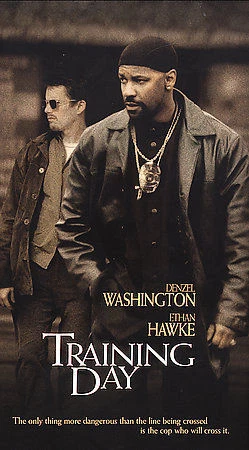 TRAINING DAY VHS 2002 Bonus Footage Alternate Ending Denzel Washington ...