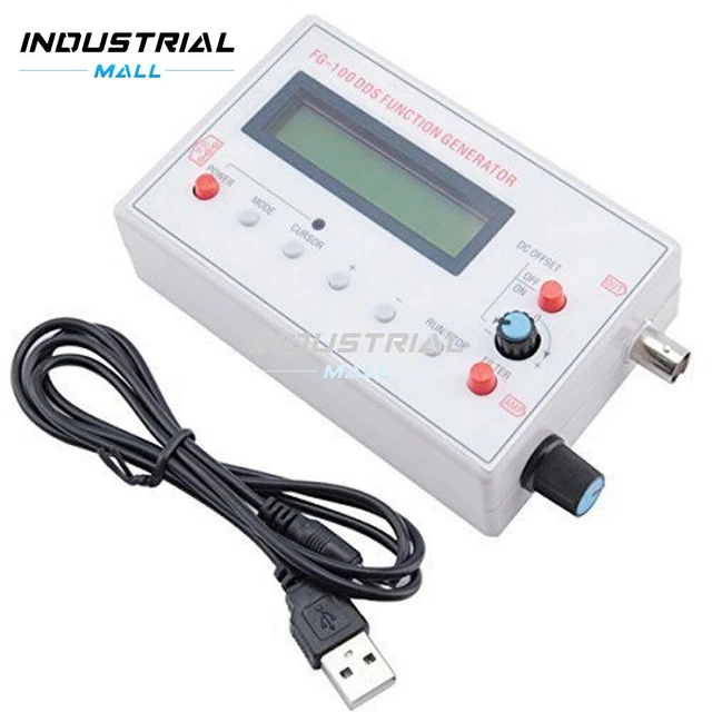 Dds Function Signal Generator Module 1hz 500khz Sine Square Wave Case Fg 100 25 31
