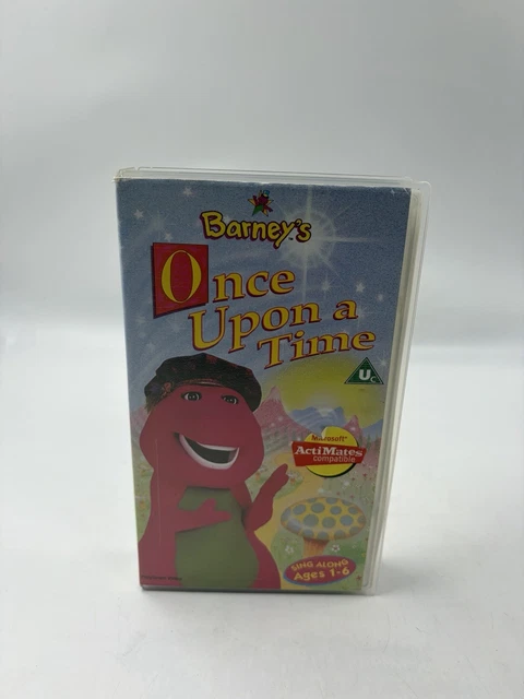 BARNEY'S ONCE UPON a Time VHS Video PAL £10.80 - PicClick UK