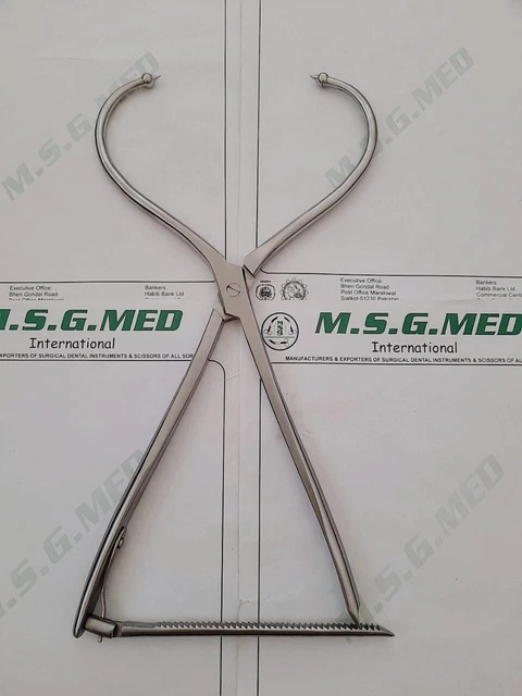 ORTHOPEDIC BONE REDUCTION Forceps With Point Clamps X Large Stainless ...