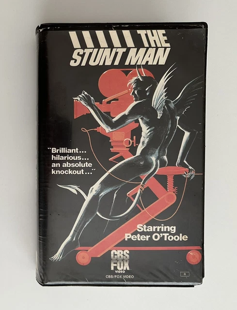 THE STUNT MAN [VHS] CBS Fox Big Box Clamshell Ex-Rental Video Tape ...