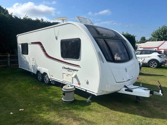 SWIFT CHALLENGER 640 Sport 6 Berth Caravan with Motor Mover £13,750.00 ...