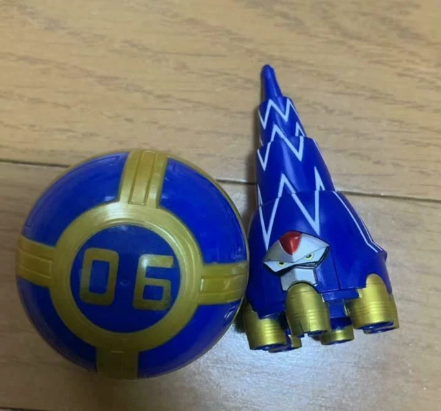 POWER RANGERS NINJA Storm Hurricaneger DX Squid Drill Sphere 6 Megazord ...