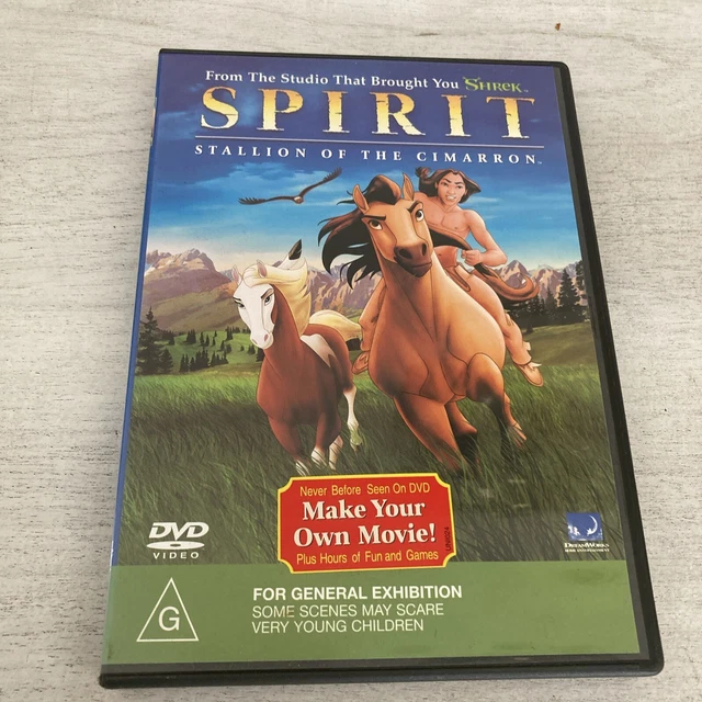 SPIRIT: STALLION OF The Cimarron DVD - Region 4 - Free Postage $7.80 ...