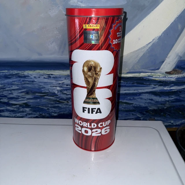 FIFA WORLD CUP 2026 PANINI Sticker Collection Tin! No Stickers Just The ...