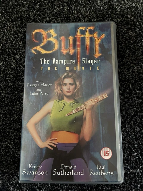 BUFFY THE VAMPIRE Slayer. The original movie. VHS tape. £9.04 - PicClick UK