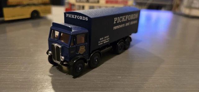 AEC MAMMOTH PICKFORDS Removers British Truck Lorry Model Diecast 1:76 ...