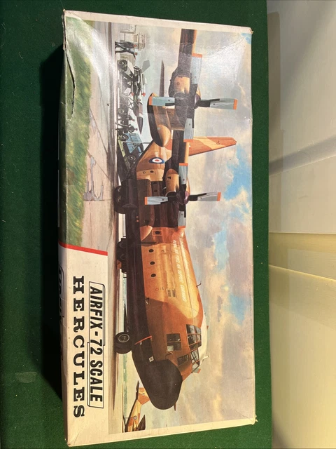 VINTAGE AIRFIX MODEL Lockheed C130K Hercules 72 scale £37.12 - PicClick UK