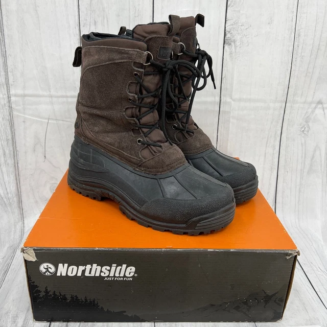 NORTHSIDE EVEREST BROWN Winter Boots Waterproof Size 9 Men's £38.39 ...