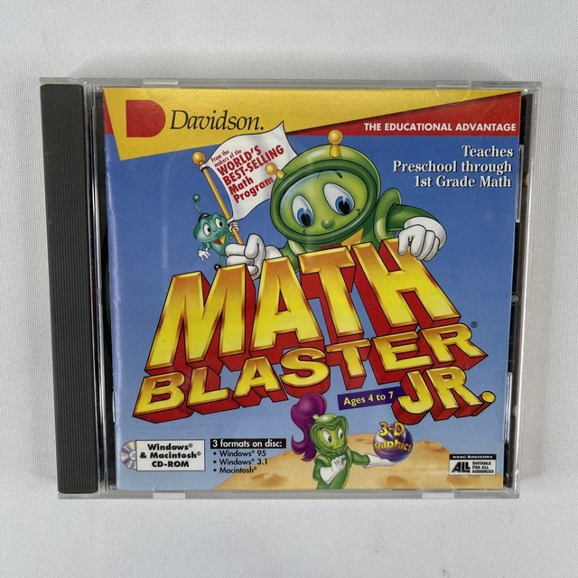 MATH BLASTER JR 4-6 +1Clk Windows 10 8 7 Vista XP Install $19.97 - PicClick