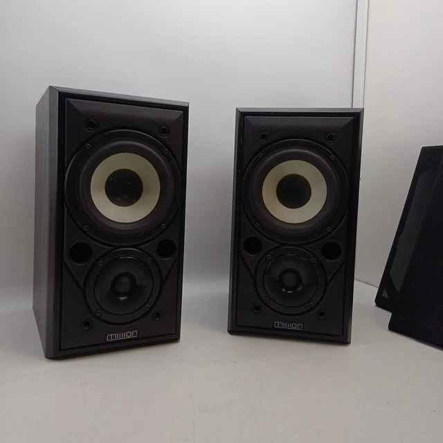 VINTAGE MISSION SPEAKERS Model 700 Stereo Hi-Fi Bookshelf / Stand £59. ...