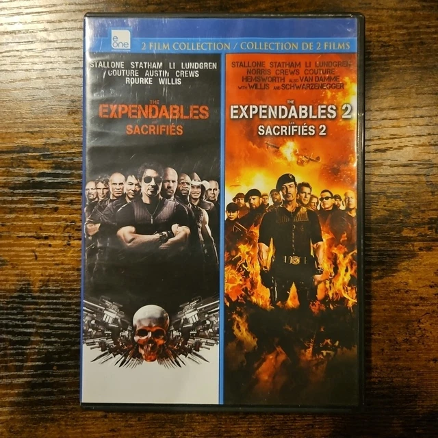 THE EXPENDABLES/THE EXPENDABLES 2 (DVD, 2-Disc Set, Canadian, English ...