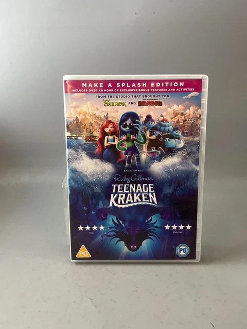 RUBY GILLMAN - Teenage Kraken - Region 2 DVD - Dreamworks Animation £5. ...