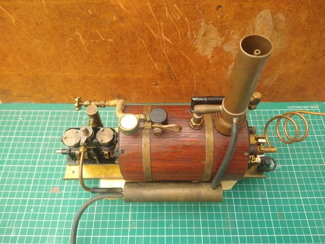 CHEDDAR PUFFIN TWIN Cylinder, Horizontal Boiler, Steam Plant £699.00 ...