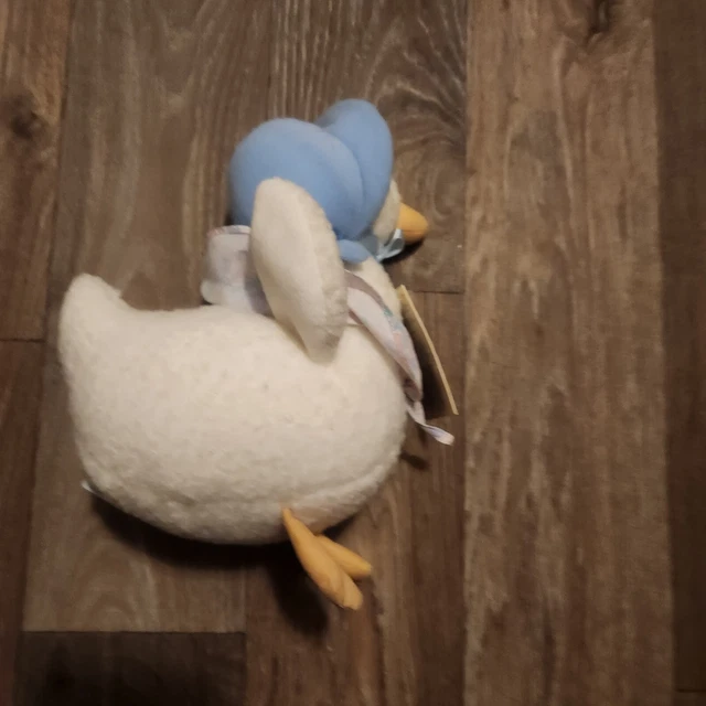 VINTAGE EDEN 1996 Jemima Puddle Duck Plush 9”Beatrix Potter Peter ...