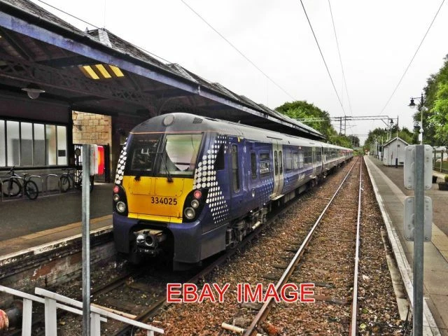 PHOTO CLASS 334 Set 334025 Train Terminates At Milngavie 2018 £1.50 ...