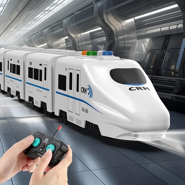 RC HIGH SPEED Rail Train Toy Early Childhood Children Educational Toy ...