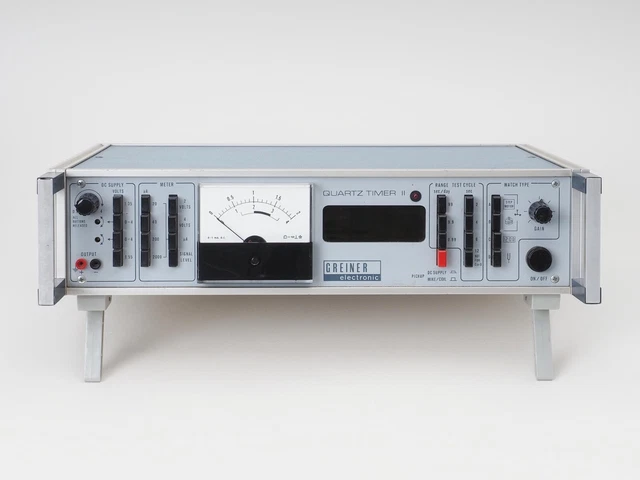 ZEITWAAGE GREINER QUARTZ-TIMER II mit viel Zubehör - exzellent EUR 499 ...