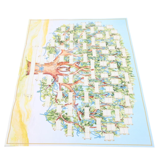 FAMILY TREES GENEALOGY Diagram Fillable Family Trees Charts Family ...