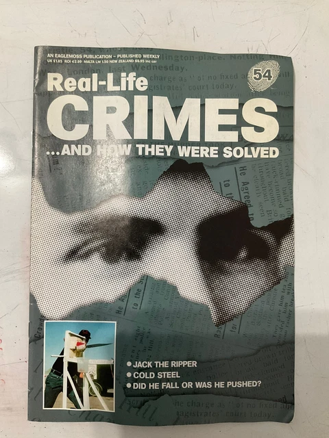 REAL LIFE CRIMES... and how they were solved magazine collection issue ...