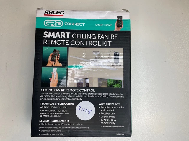 Arlec Ceiling Fan Remote Control Instructions Dcf5241 | Shelly Lighting