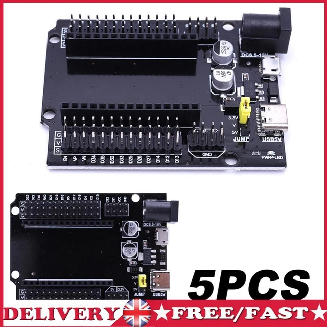 Esp32 Esp32 30p Power Board 2 In 1 Esp32s Shield Development Board Dual Core Cpu £8 17 Picclick Uk