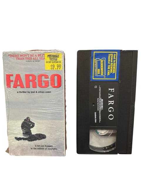 FARGO VHS 1996 Joel & Ethan Coen, Frances McDormand, William H. Macy, Buscem £7.35 - PicClick UK