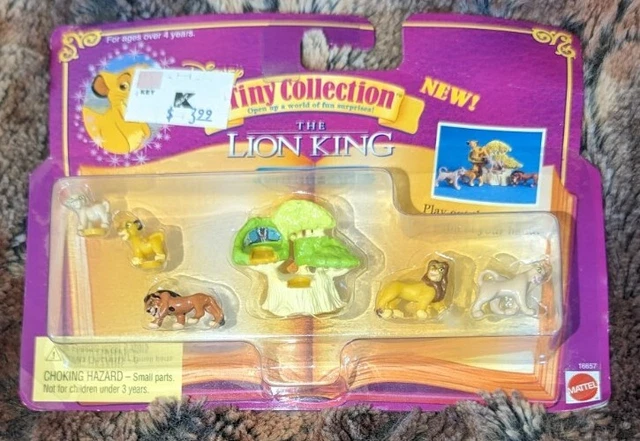 TINY COLLECTION THE LION KING Disney Polly Pocket Bluebird Vtg ...