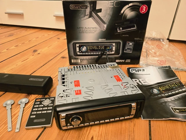 AUTORADIO SILVERCREST KH 2380 FM CD MP3 USB SD Karte Spieler ...