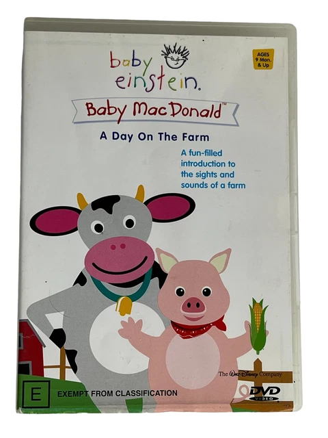 BABY EINSTEIN BABY MacDonald A Day on the Farm DVD Movie Reg 4 Babies ...