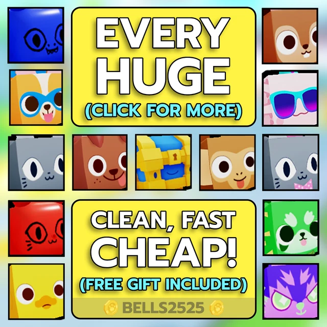 🟢 (NEW PETS!) Roblox Pet Simulator X | Every Huge Pets (Free Gift ...