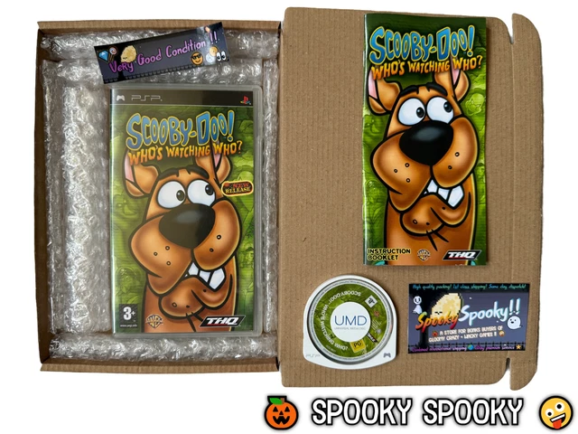 SCOOBY DOO WHO'S Watching Who Sony PSP - UK PAL VGC CIB - High Quality ...