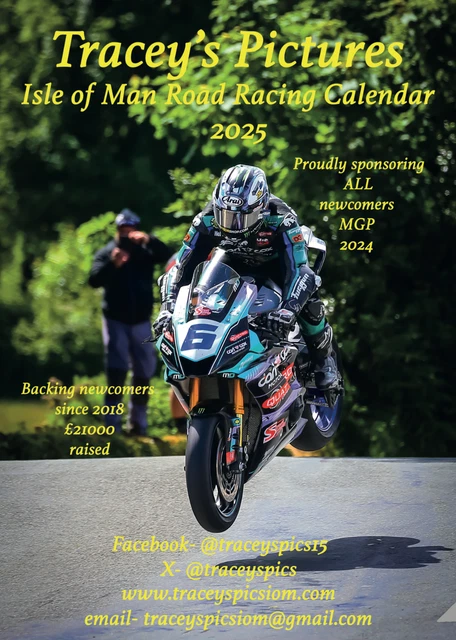2025 IOM TT CALENDAR by Tracey's Pictures #IOMTT ** ALL IMAGES FROM TT ...