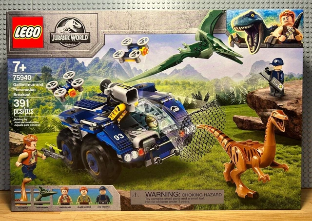 LEGO JURASSIC WORLD: Gallimimus and Pteranodon Breakout (75940 ...