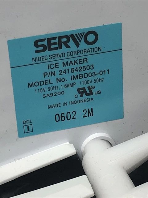 SERVO ICE maker 8 radius ice cubes- 4 Pines Model : IMBD03-003 $79.98 ...