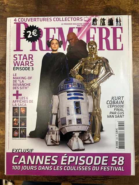 MAGAZINE PREMIERE - STAR WARS Episode III- Numéro 339 - Avec les ...