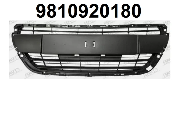 GRILLE CENTRALE DE radiateur pare-chocs avant PEUGEOT 208 EUR 40,00 - PicClick FR