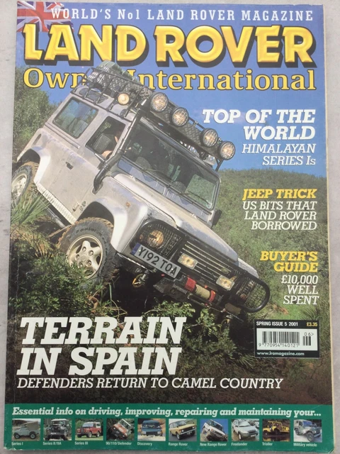 LAND ROVER OWNER International Magazine - Spring 2001 - Terrain in ...