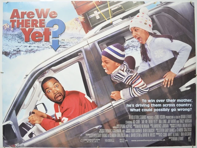 ARE WE THERE YET? (2005) Original Cinema Quad Movie Poster - Ice Cube ...