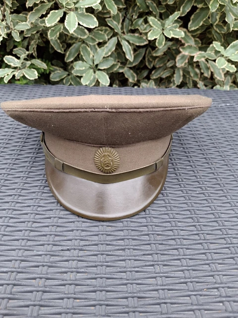 ORIGINAL SOVIET USSR Military ORIGINAL Army Officer Field Cap - Size 56 ...