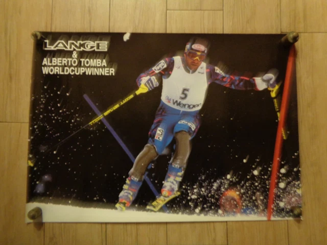 LANGE ALBERTO TOMBA Poster Sci Originale Vintage Pubblicitario EUR 30 ...