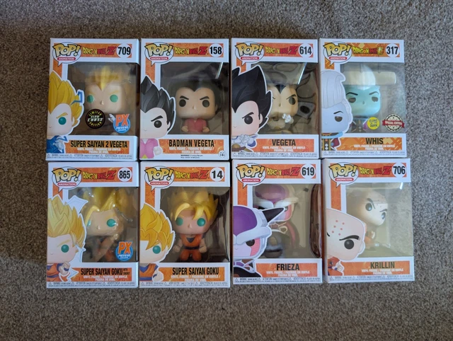 FUNKO POP! DRAGON Ball. job lot, including one glow edition Chase. £177 ...