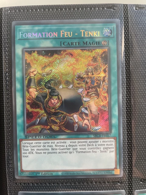 YU-GI-OH ! [SD] Formation Feu - Tenki SBCB-FR057 Secret Rare / 1ST EUR 3,50 - PicClick FR